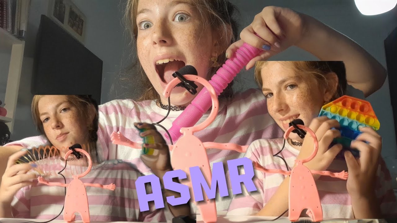 ASMR edición juguetes anti estrés!!!!! - YouTube