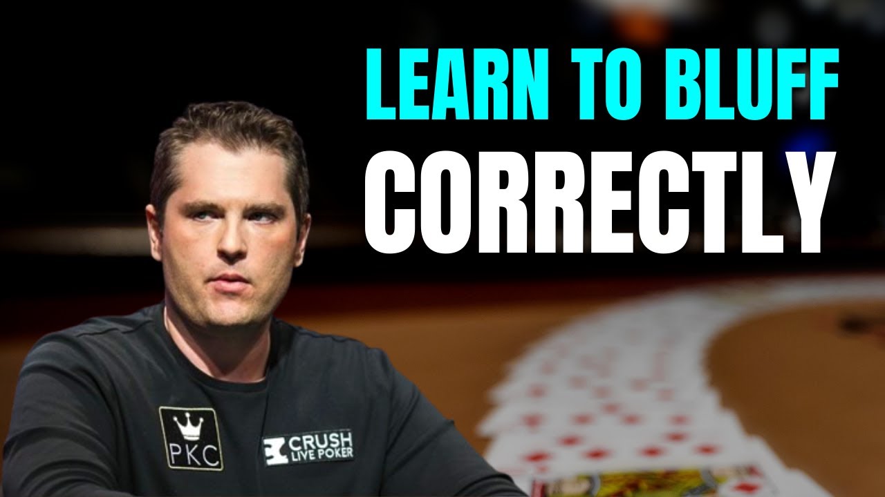 Learn How to Bluff Correctly - YouTube