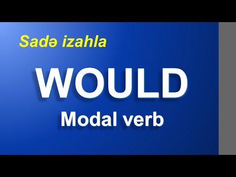 İngilis Dili - Would modal feili