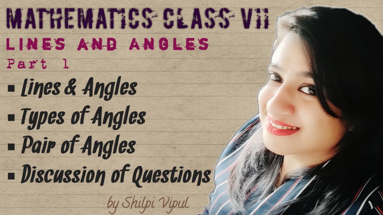 Lines and Angles | Part 1 | Pairs of Angles | Linear Pair | VOA | Maths ...