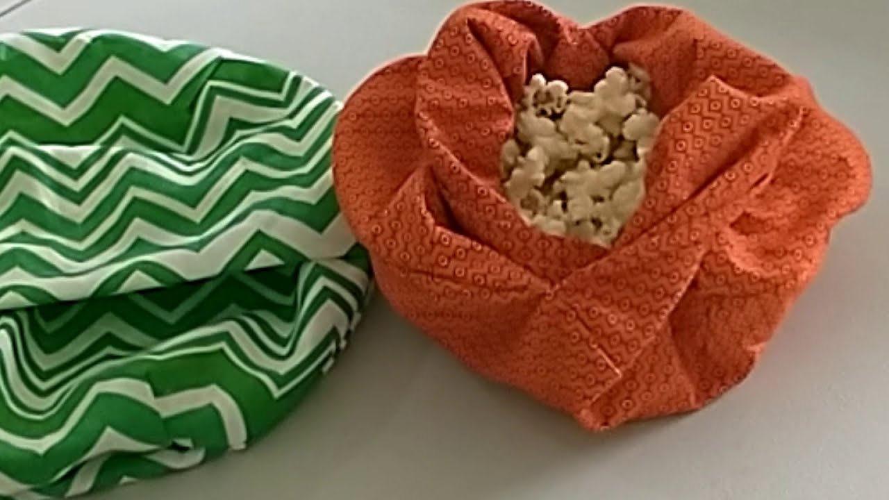 Making Monday... How to make a reusable microwave popcorn bag ...