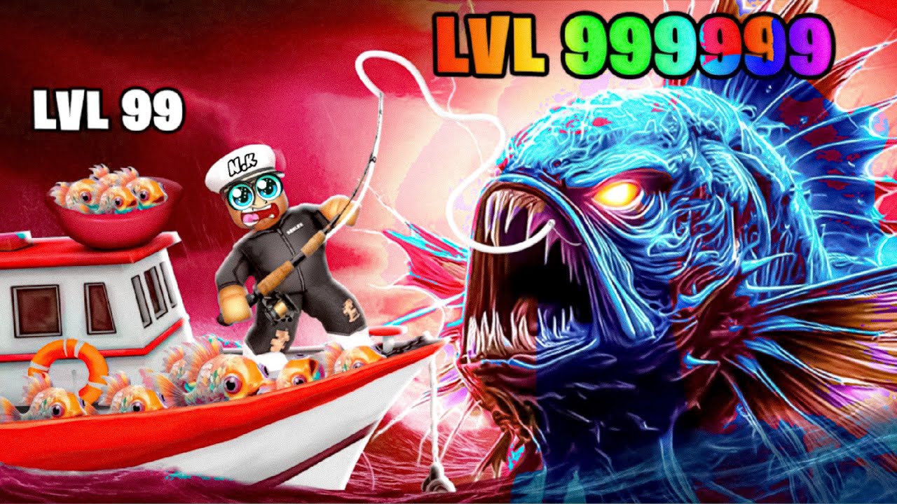 Dragon Fish Spending $9,986,753 FOR GHOST GODZILLA IN ROBLOX Go Fishing ...