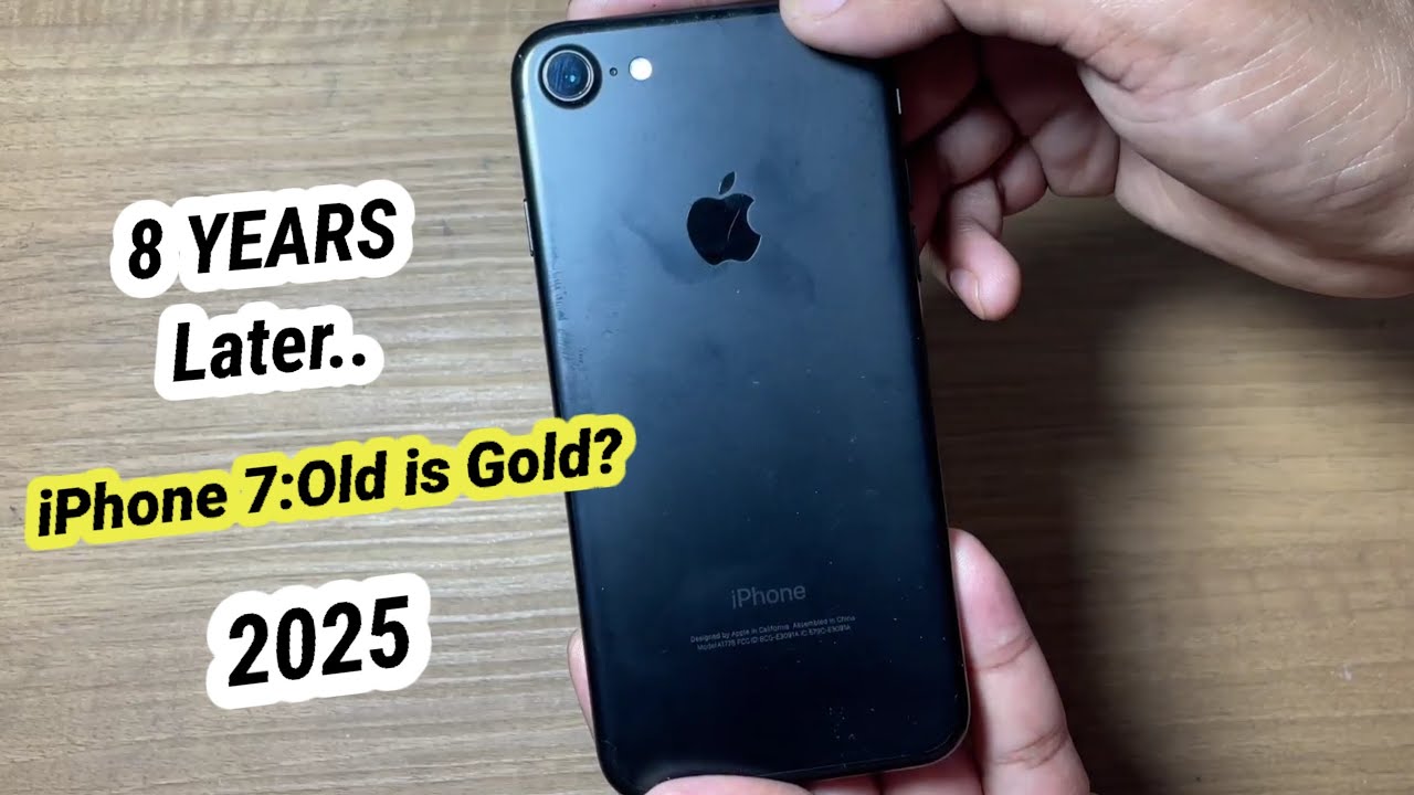 iPhone 7 : Old is Gold? Review in 2025 in hindi | After 8 years # ...