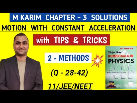 m Karim chapter 3 solutions I m Karim motion with constant acceleration ...