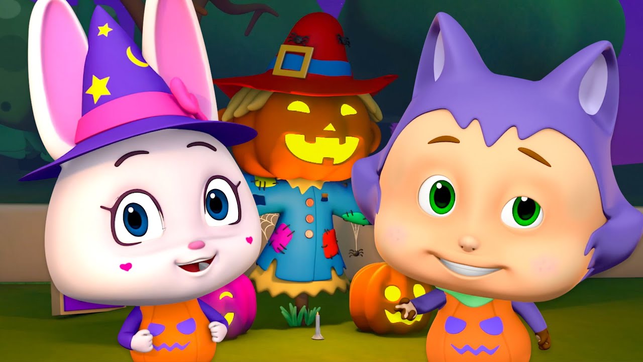 Five Little Pumpkin Halloween Fun Song and Cartoon Video for Kids - YouTube