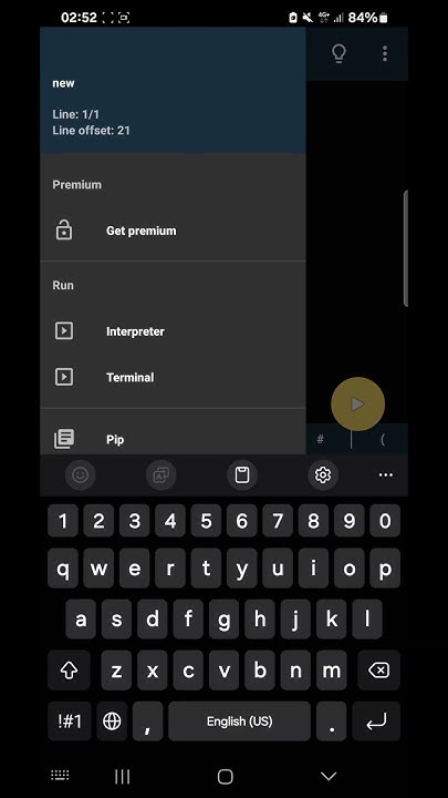 Python на телефоне. Pydroid3. #Pydroid3 #Python #coding #programming ...