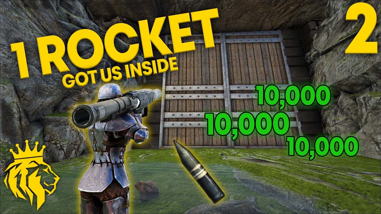 We Got In Their BASE With 1 ROCKET! | Deluxe Series #2 | ARK: Survival ...