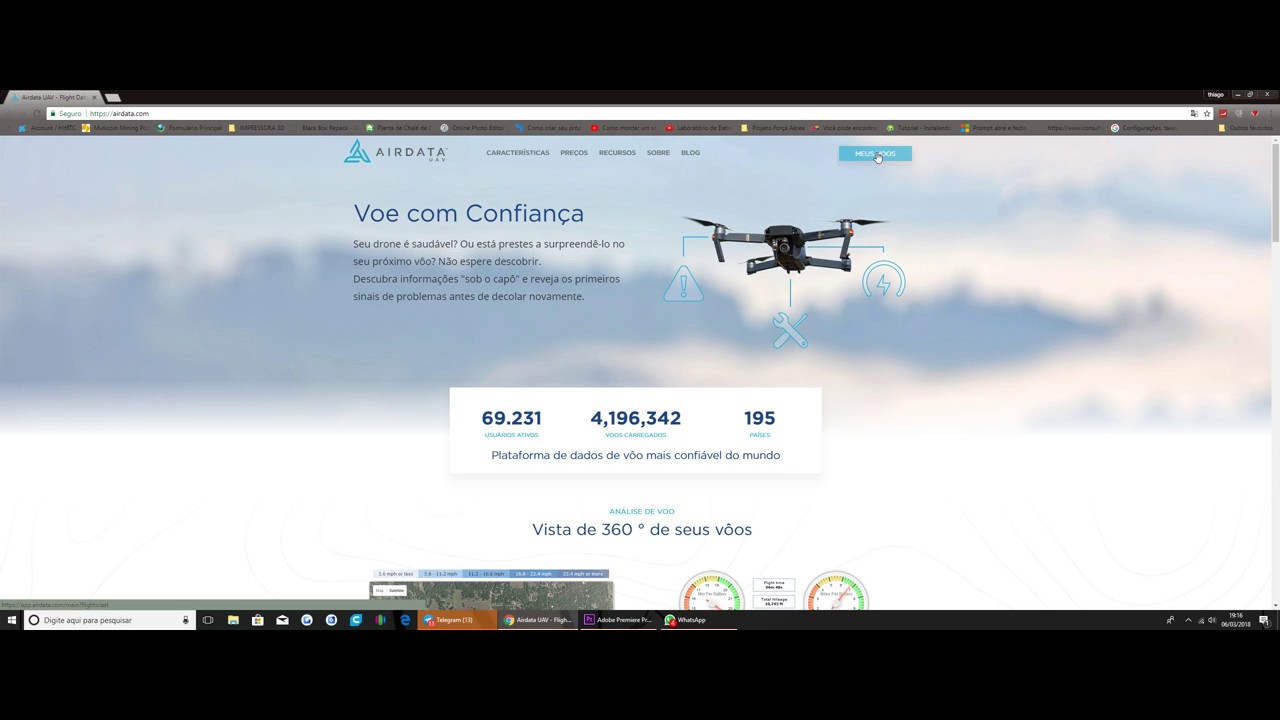 AIRDATA UAV apresentando e explicando como configurar. - YouTube
