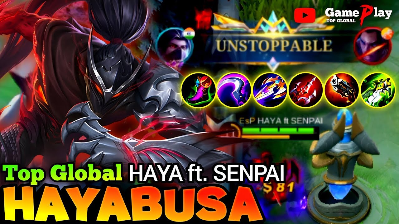 Best Build Hayabusa 2023 - Gameplay Top Global Hayabusa by [ HAYA ft ...