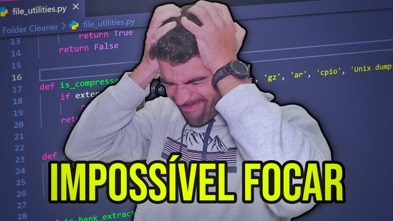 IMPOSSÍVEL FOCAR Quando Estou Estudando/Programando | E agora? - YouTube