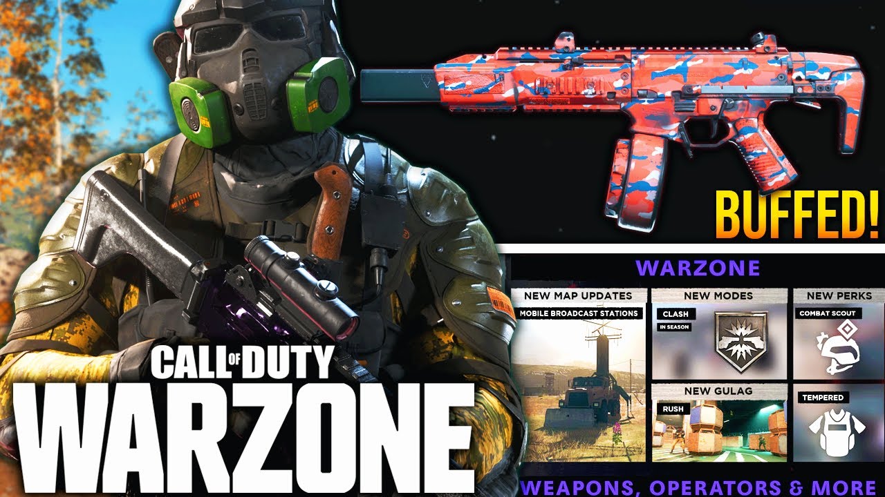 Call Of Duty WARZONE: SEASON 5 ROADMAP, NEW WEAPON TUNING, & MORE ...