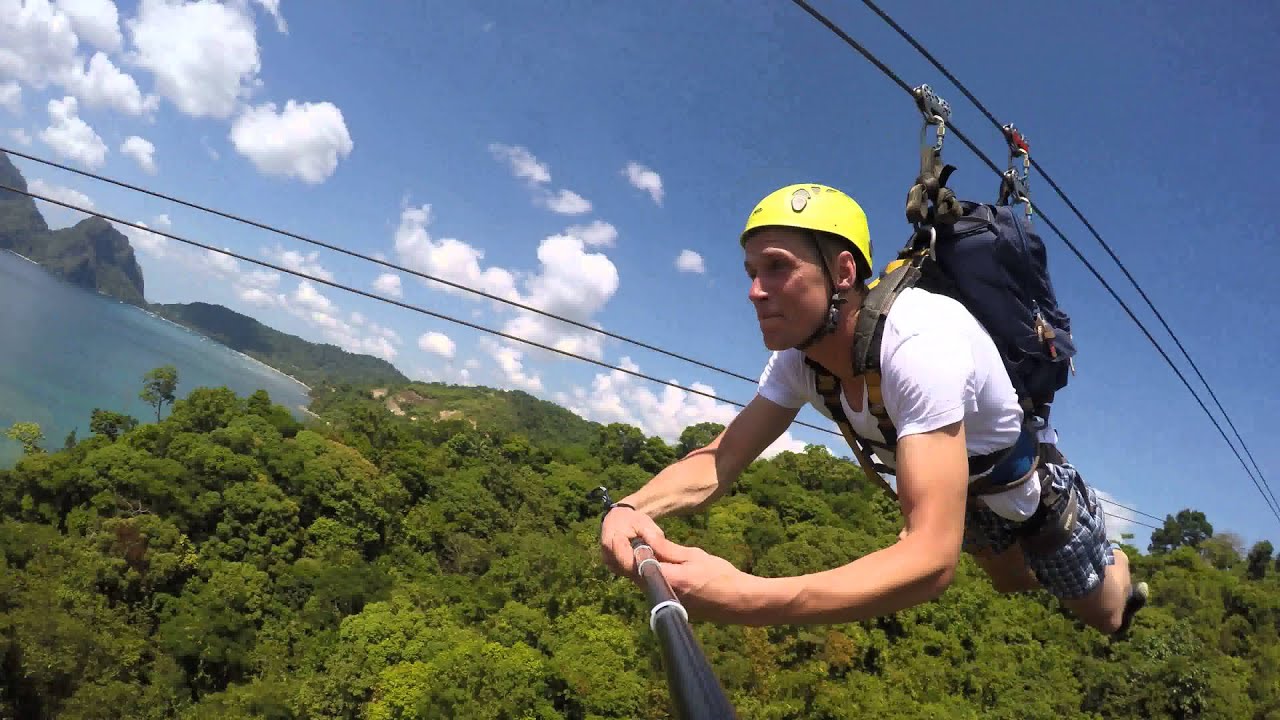 El Nido zip line 4k uhd - YouTube