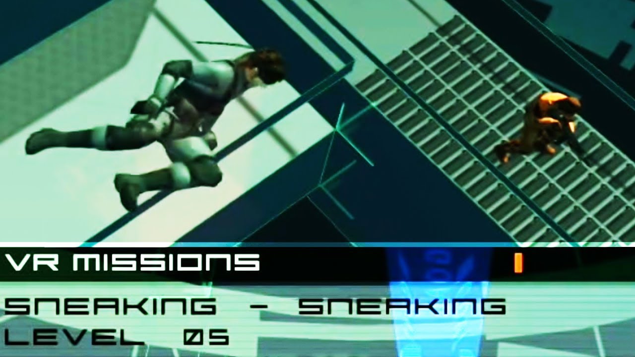 SNEAKING LEVEL 05 - SNAKE - SNEAKING MODE - VR Missions - Metal Gear ...