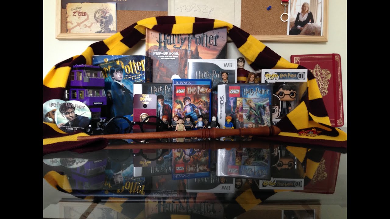 My Harry Potter collection 2015 - YouTube
