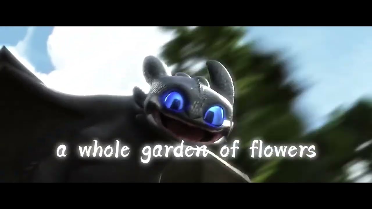 Httyd oc Phantom //a whole garden of flowers - YouTube