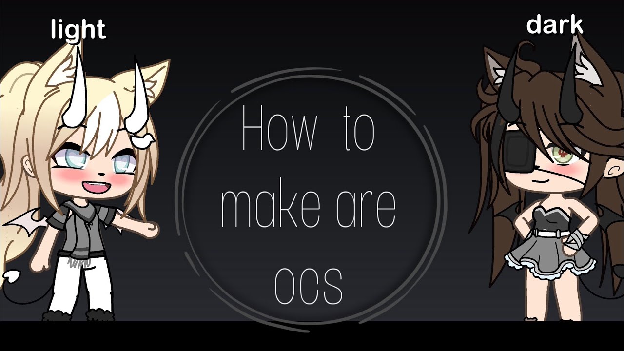 How to make our ocs //read description// - YouTube
