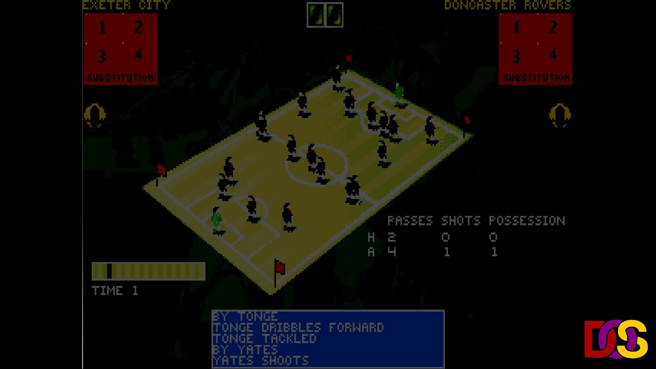Club Football The Manager (1994) Dos Games - YouTube