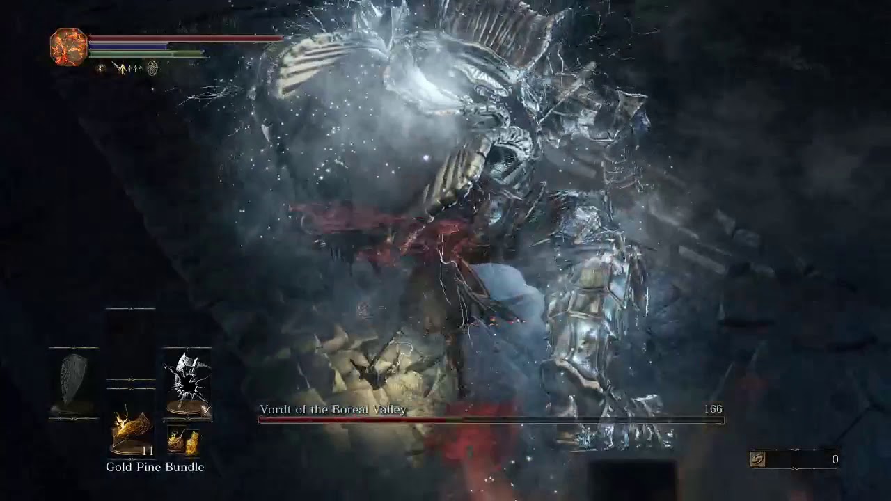 [DARK SOULS 3] SL1 NG+ Vordt of the Boreal Valley Broken Weapon - YouTube