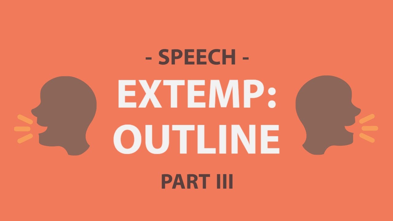 Developing an Extemp Outline - YouTube