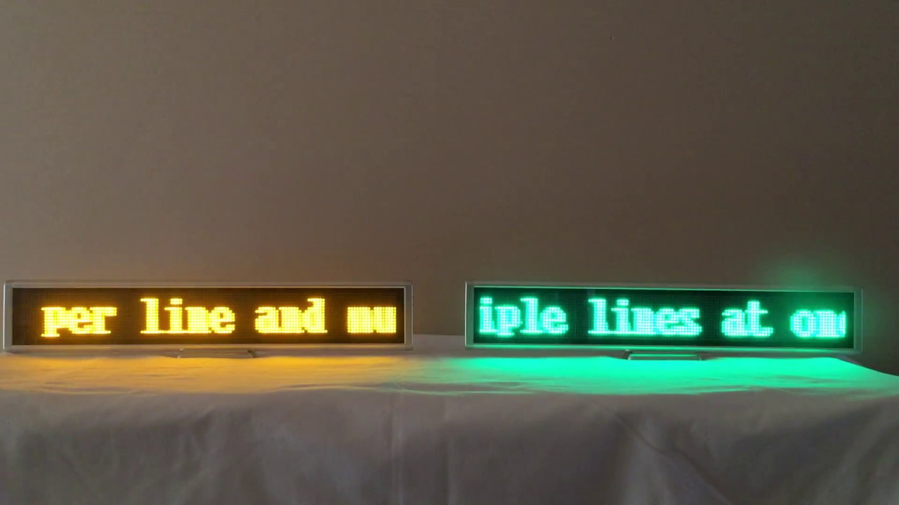 Sync Signs with Inskrib LED Signs - YouTube