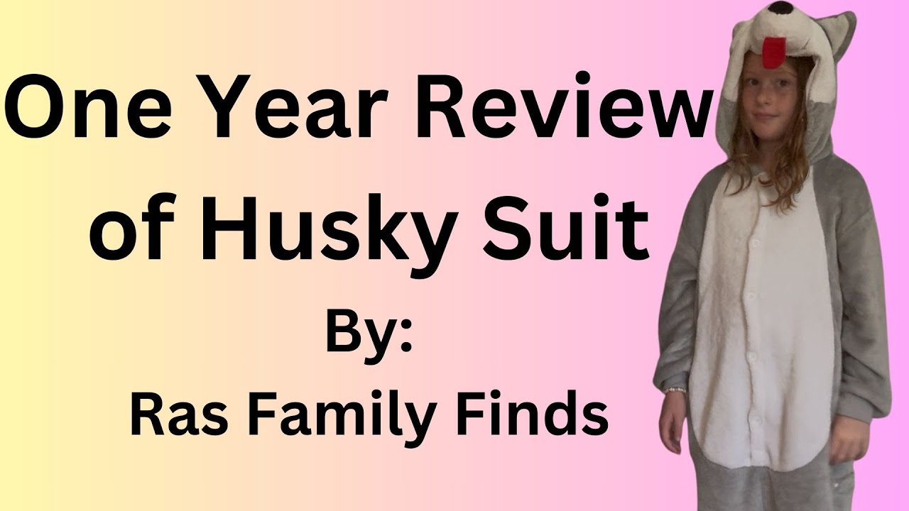 Honest Review of Husky Costume for Sleeping and Dress Up - YouTube