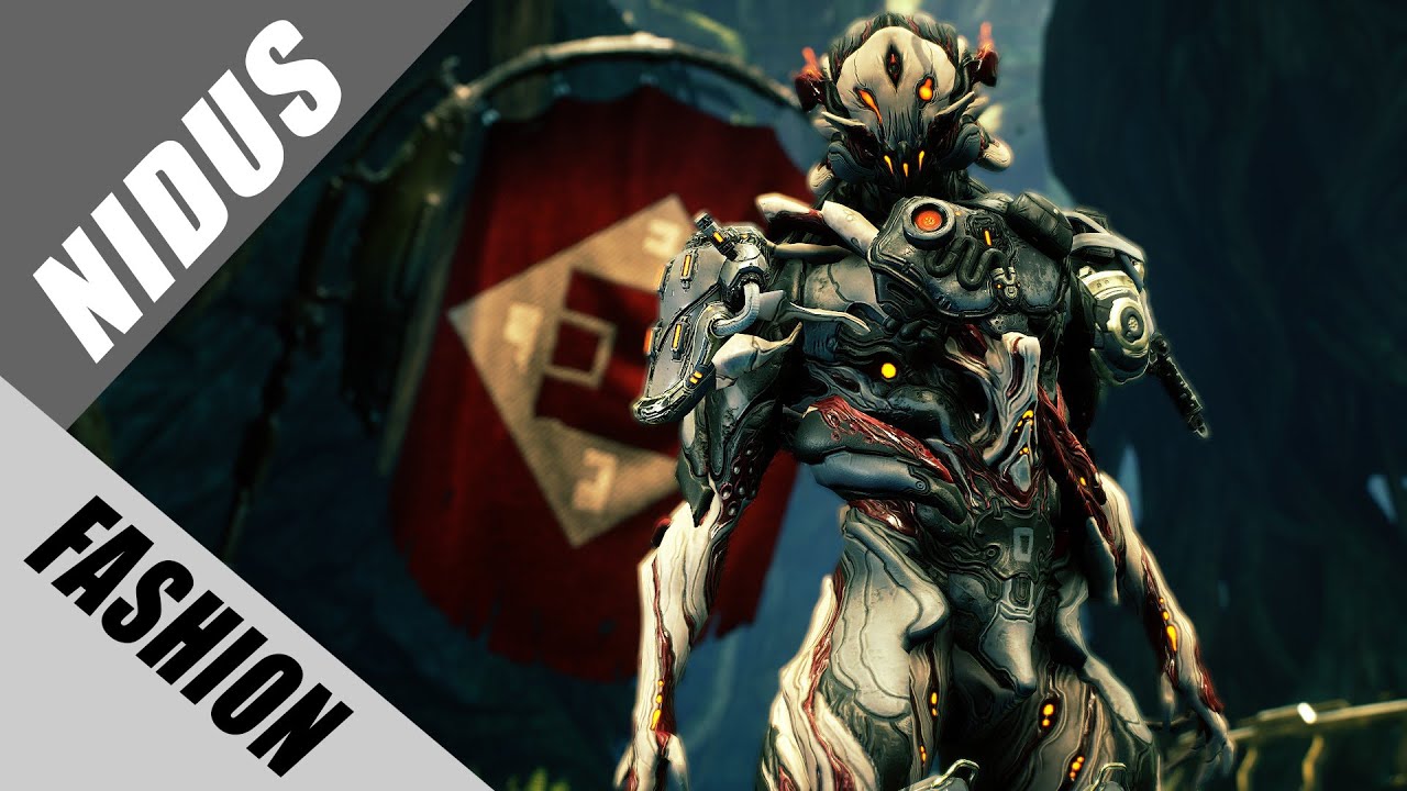 Warframe | Fashion Frame | Nidus : Bio Organic Weapon - YouTube
