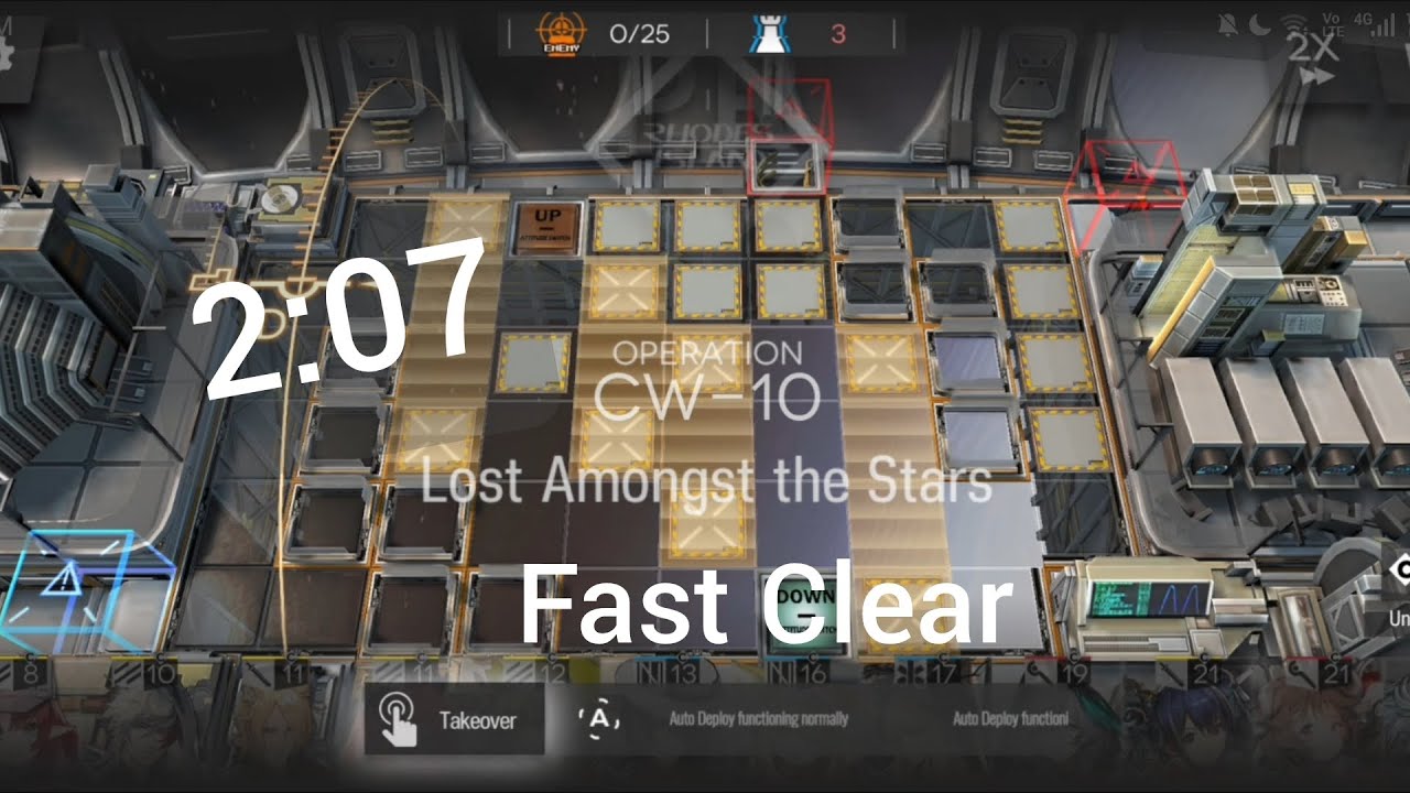 [Arknights] CW–10 Fast Clear - YouTube