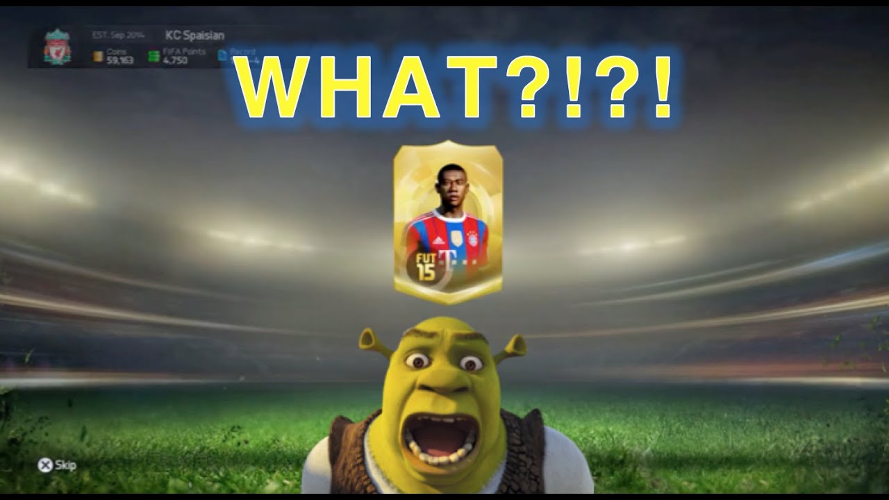 Shrek In a Pack?!?! | Fifa 15 - YouTube