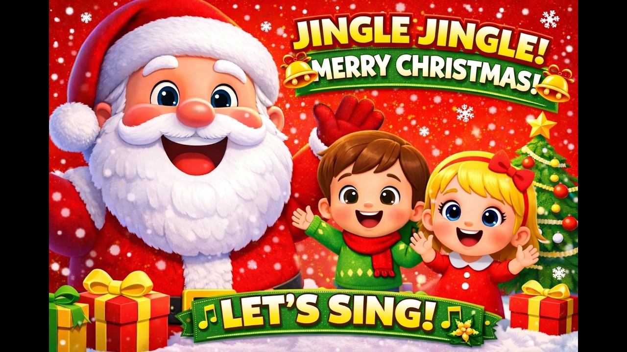 Jingle Jingle, Merry Christmas! 🔔 | Christmas Song for Kids | Pop Kids ...