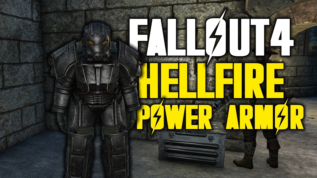 Fallout 4 - Hellfire Power Armor Location (Next Gen Update) - YouTube