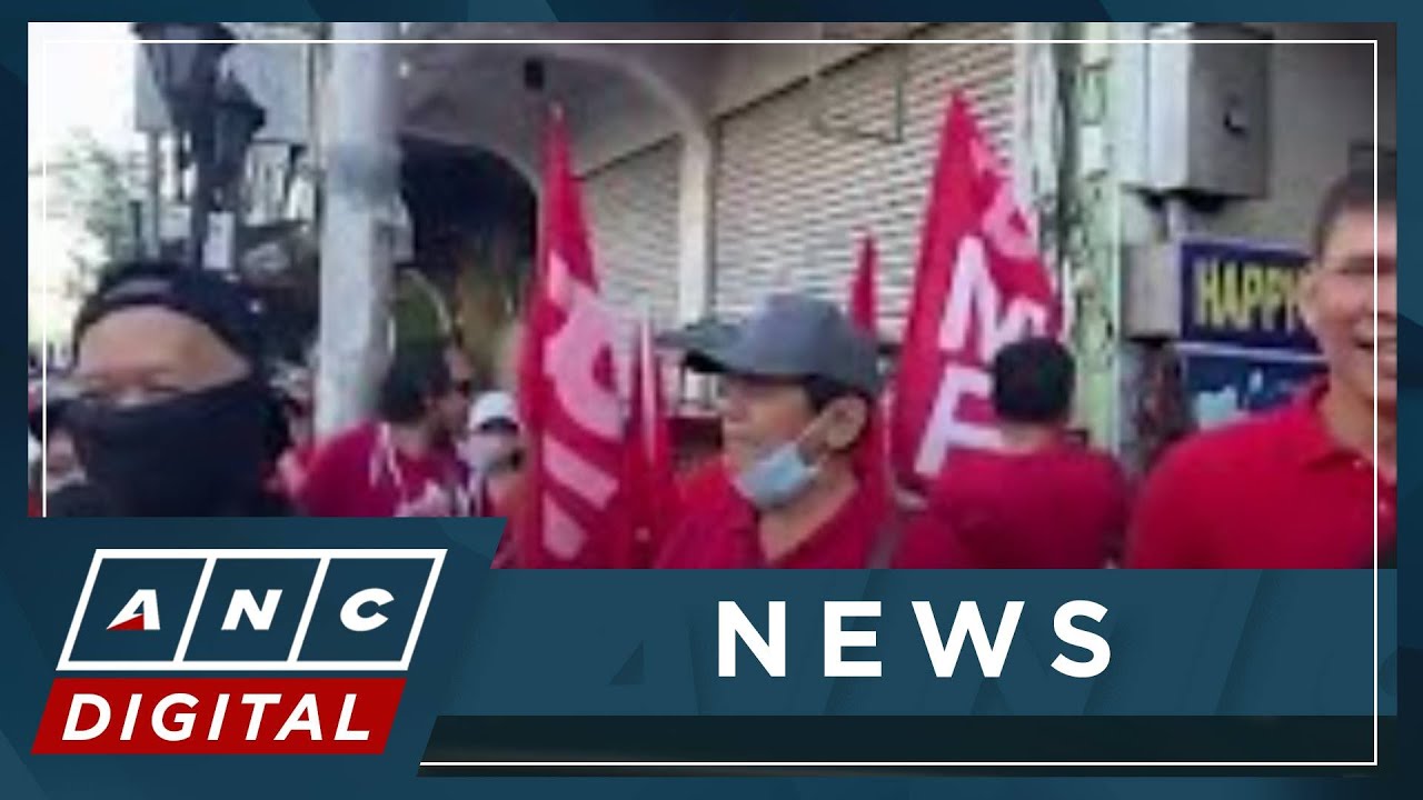 PH workers hold Labor Day protest in Manila | ANC - YouTube