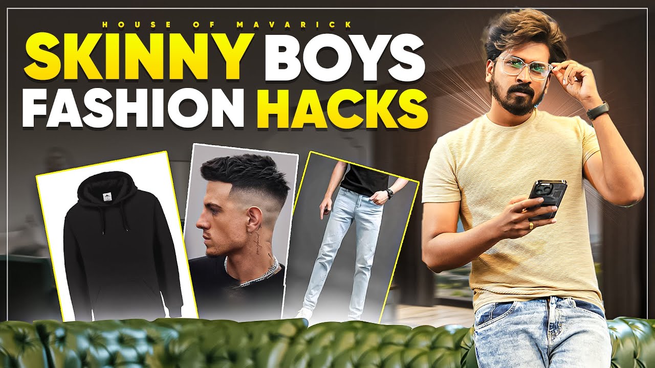 Skinny Boys Fashion Hacks To Look Sexy - YouTube
