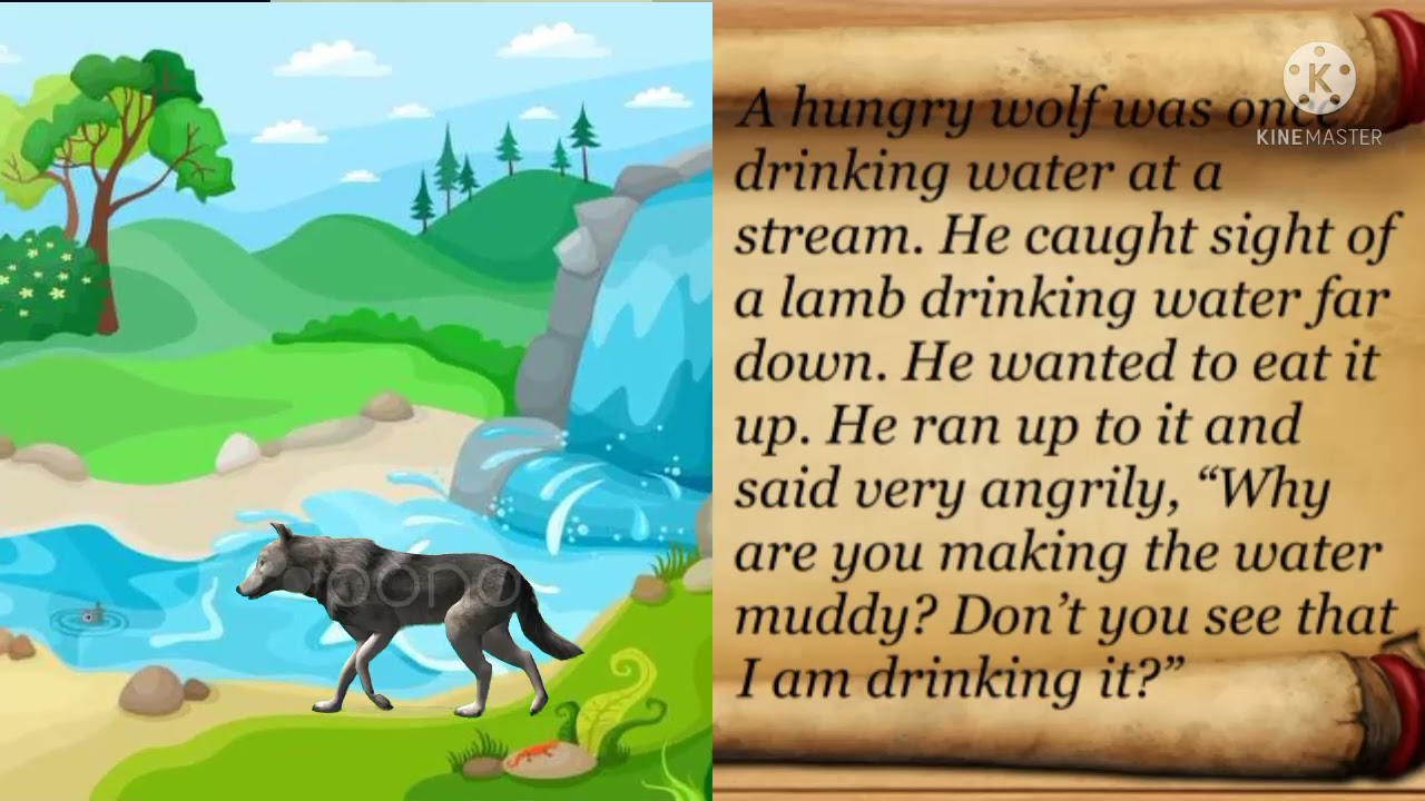 The wolf and the lamb moral story - YouTube