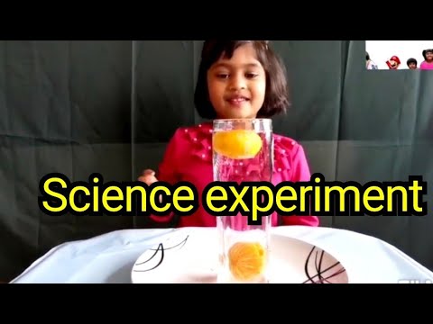 Science experiment with orange 🍊/விஞ்ஞான பரிசோதனை - YouTube