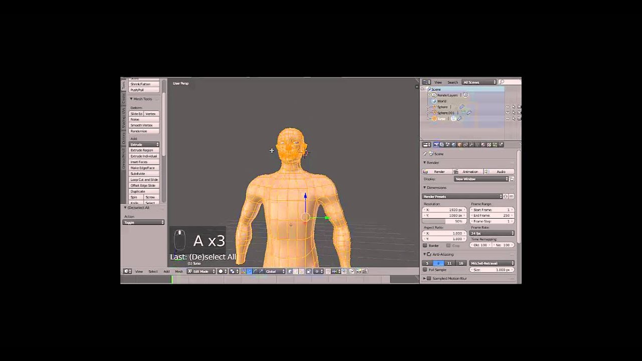 Introduction to Character Modeling in Blender (Building the ear ) - YouTube