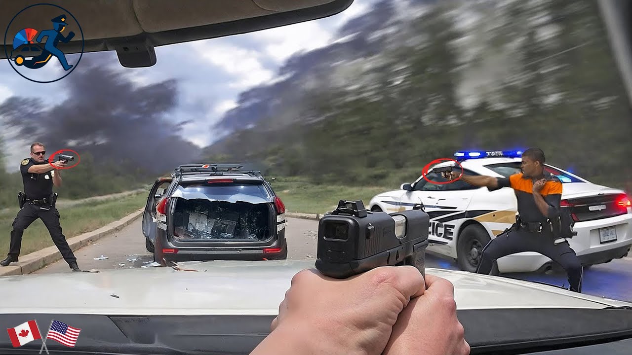 Most TERRIFYING High Speed Police Chases Caught on Dash Cam, You’ll ...