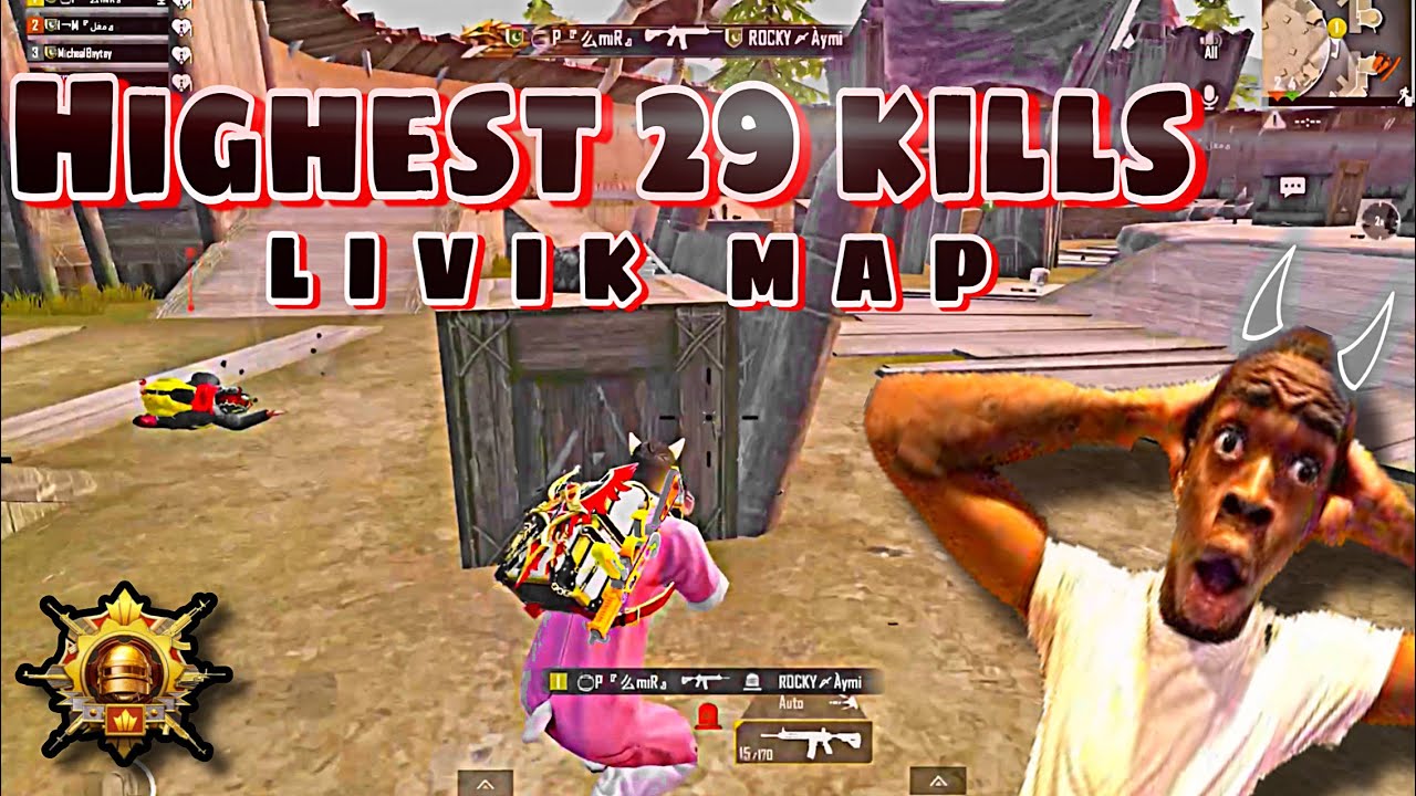 29 kills in Livik Map | OpAMIR GAMING | IPAD MiNi 6 2023 | Hot drop Event | - YouTube