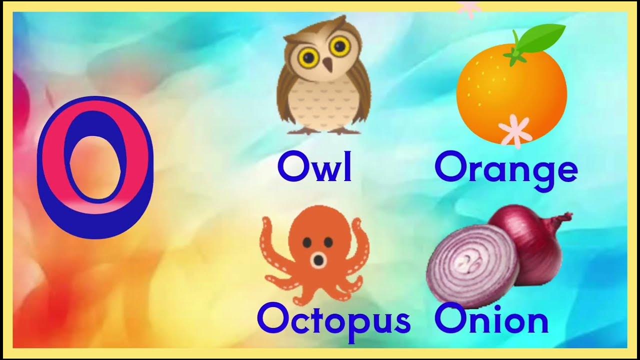 📚 A for Apple, Ant, Alligator, Astronaut | One Letter Four Words |ABC ...