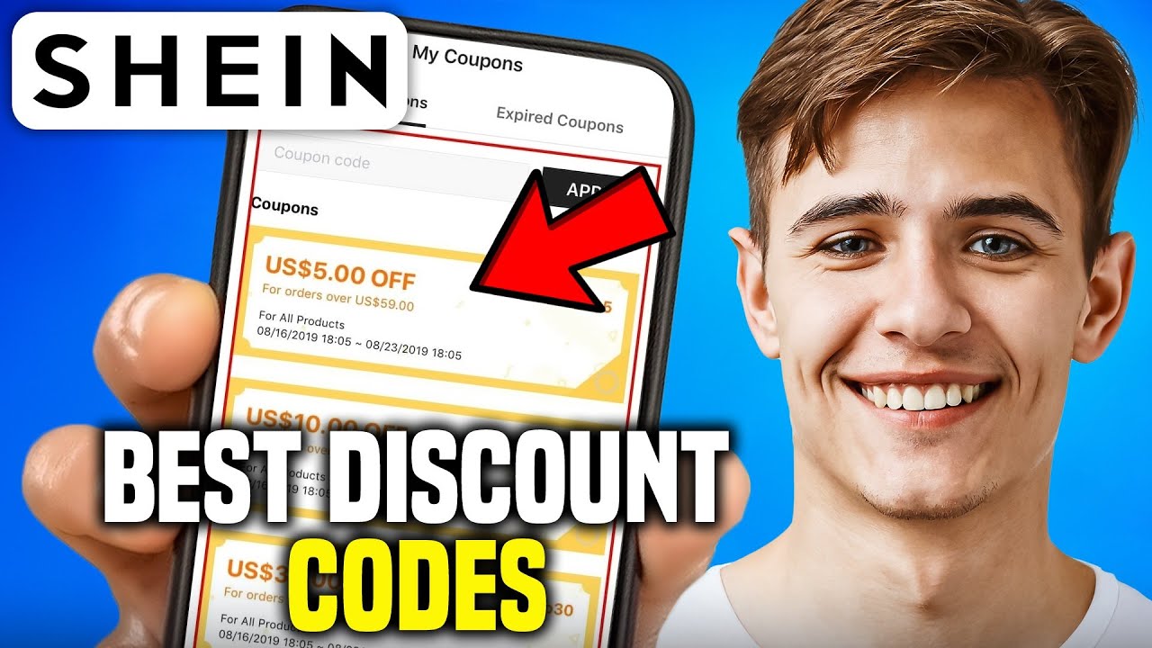 Best Shein Discount Codes In 2025 | Shein Promo Coupon Codes 2025 - YouTube