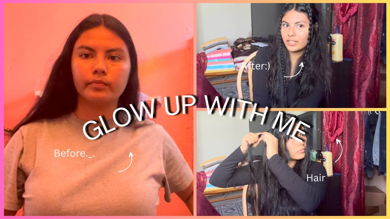 MINI GLOW UP/ GET READY W ME - YouTube