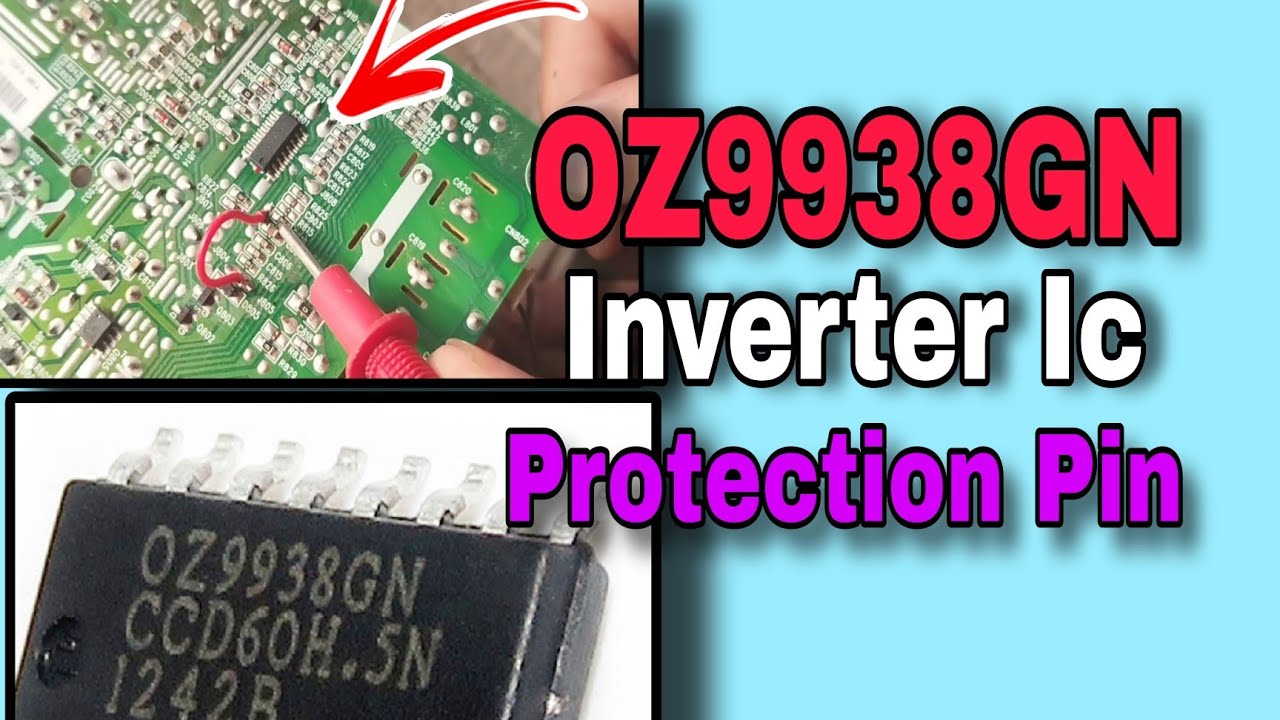 OZ9938GN protection pin monitor lcd backlight solution. - YouTube