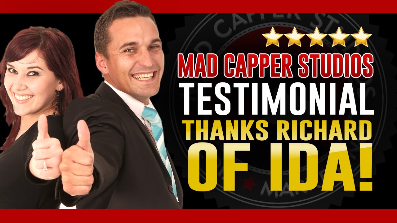 Mad Capper Studios - Testimonial - Thanks Richar of IDA! - YouTube