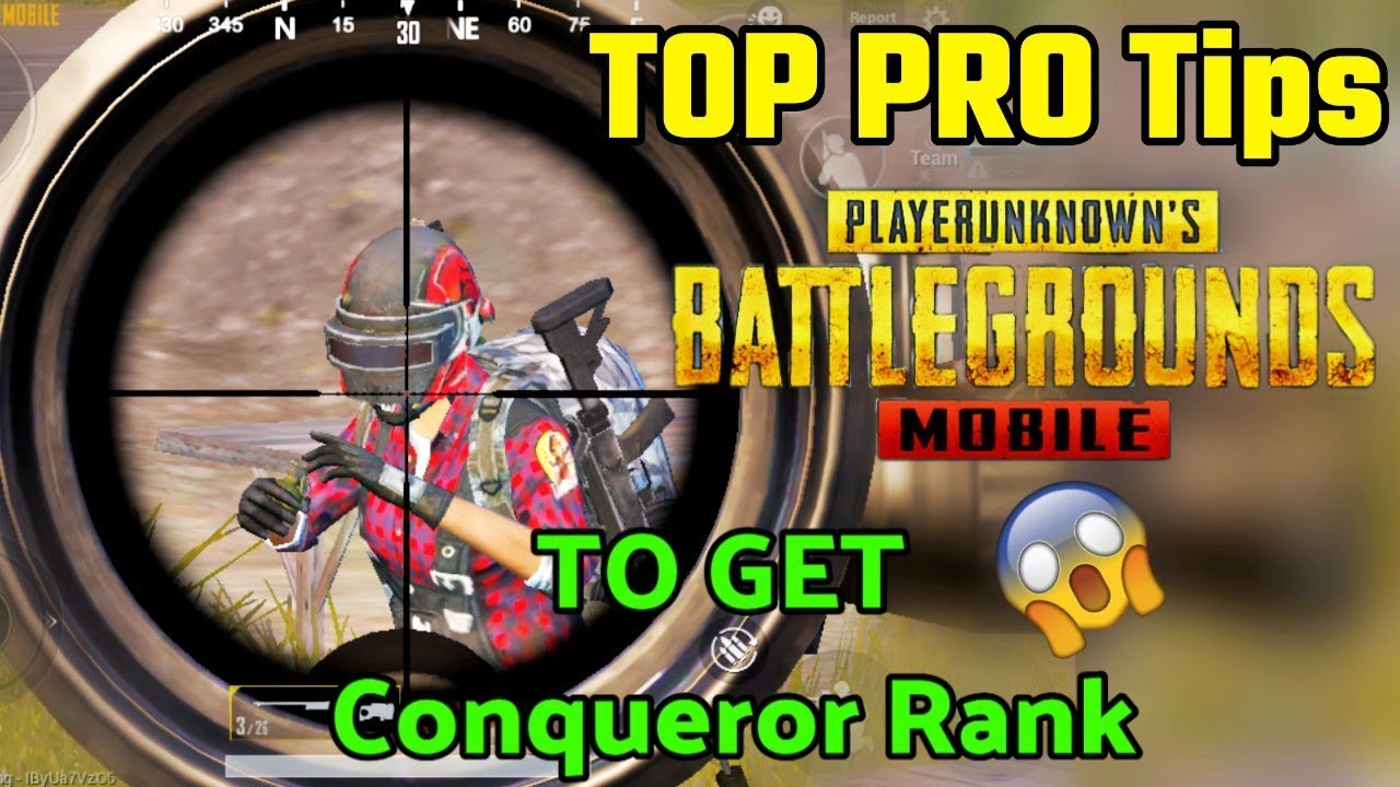 PUGB MOBILE Tips and Tricks | To Get Conqueror - YouTube