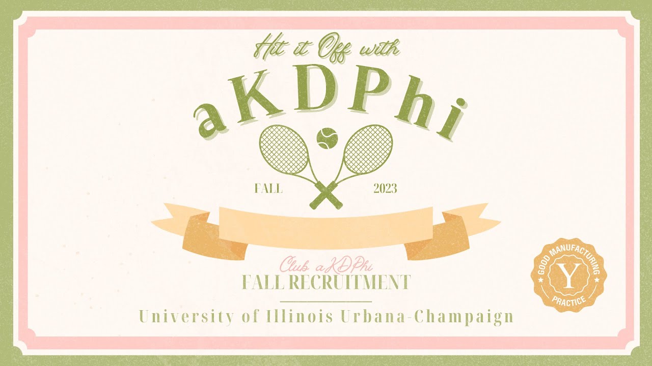 ･ﾟ:* ⋆ ˚｡⋆୨୧˚🎾𝐇𝐢𝐭 𝐈𝐭 𝐎𝐟𝐟 𝐰𝐢𝐭𝐡 𝐚𝐊𝐃𝐏𝐡𝐢 🎾˚୨୧⋆｡˚ ⋆*:･ﾟ| UIUC aKDPhi Fall 2023 Rush - YouTube