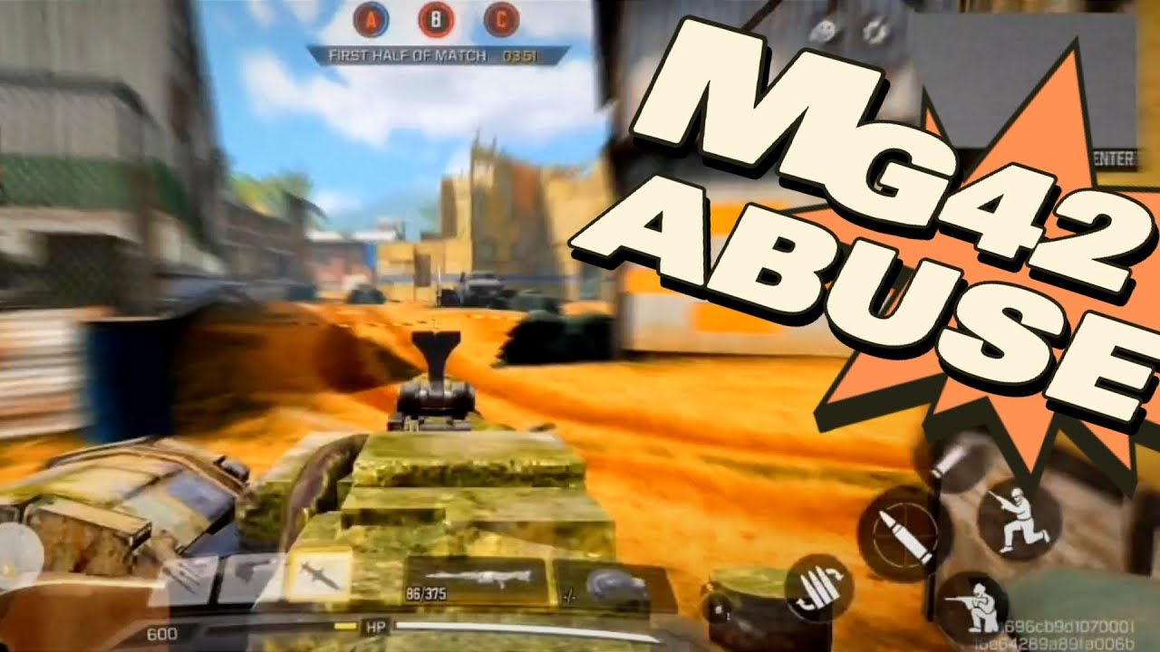 Two finger hud psycho dominates with MG42 in Codm #codm #codmobile # ...