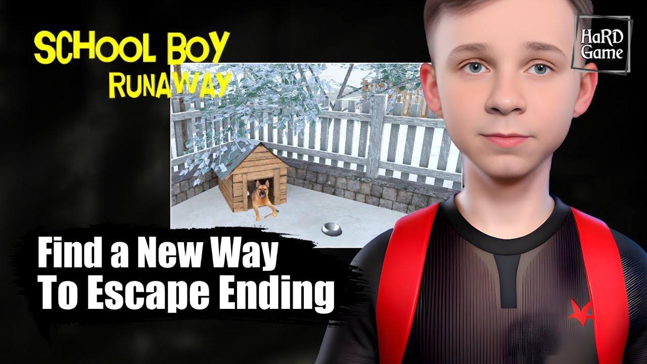Schoolboy Runaway Find a New Way to Escape Ending 8/8 [Full GamePlay ...
