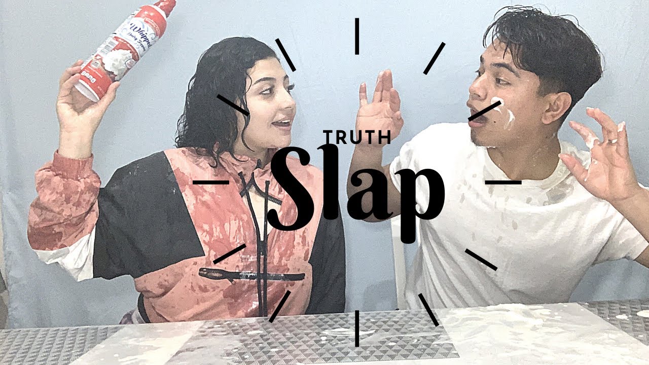 SLAPPING CHALLENGE **it gets messy** - YouTube