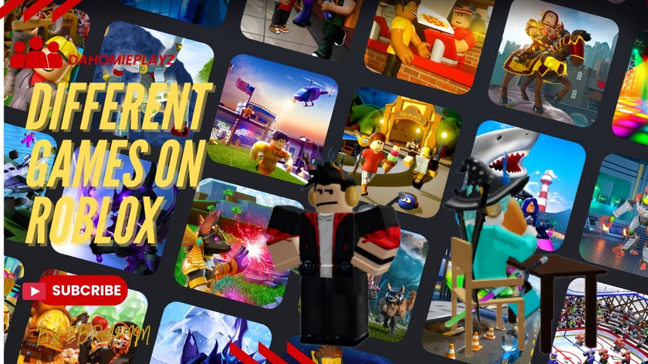 Playing Different Roblox Games on Roblox! - YouTube