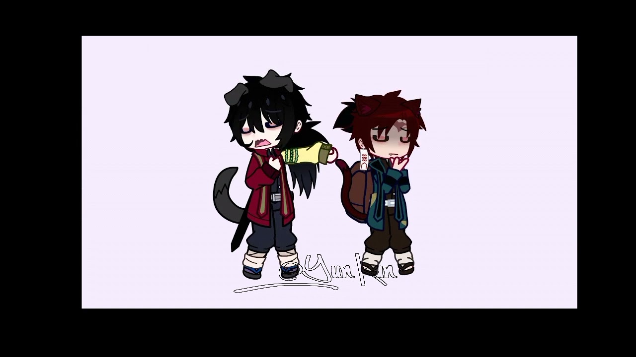 - WOOF WOOF MEOW MEOW - tomioka con tanjiro :3 - YouTube