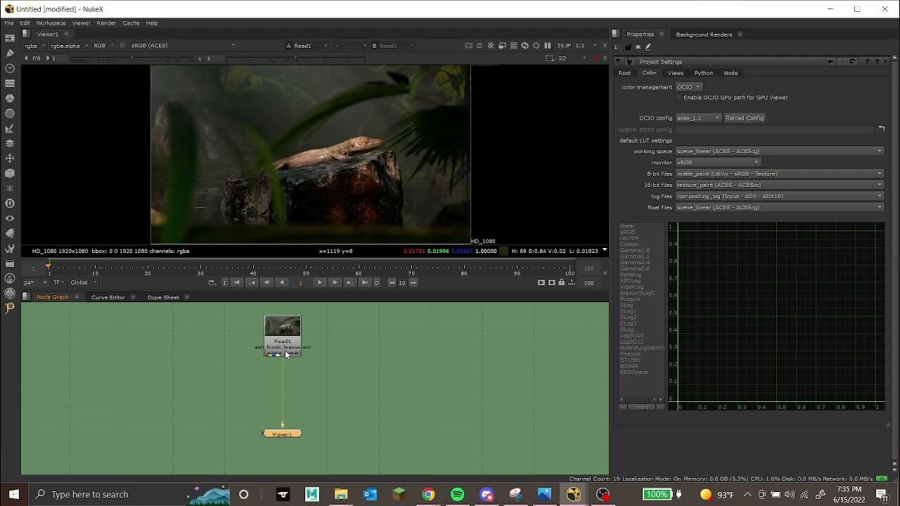 nuke ACES convert - YouTube